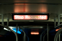 LED Bus Stop Signs | Stop Requested Signs - Transign