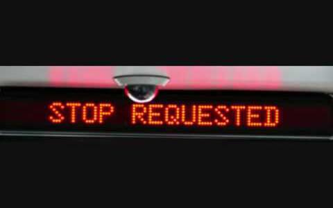 LED Bus Stop Signs | Stop Requested Signs - Transign